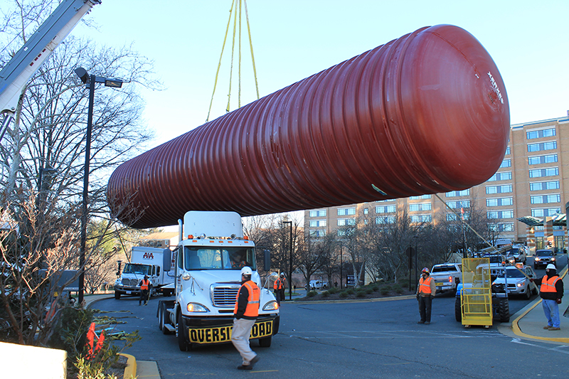 Sprinkler Containment Tank Installation - Goodwin House - Tanks Direct